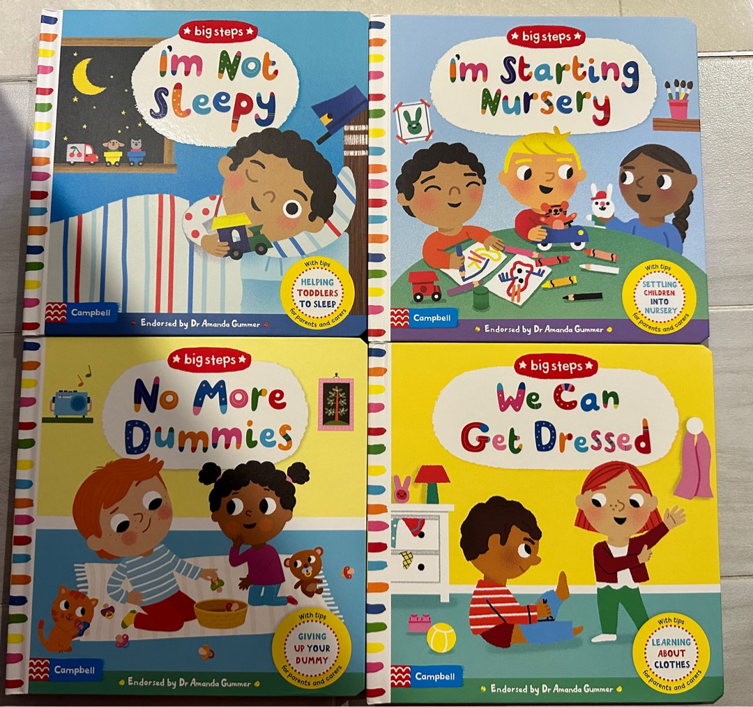 Big Steps Series Board Books, Hobbies & Toys, Books & Magazines ...