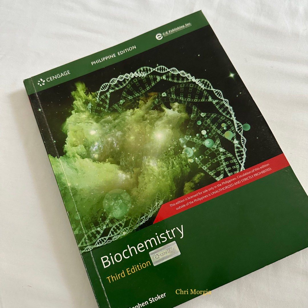 Biochemistry book 3rd edition by H. Stephen Stoker, Hobbies & Toys ...