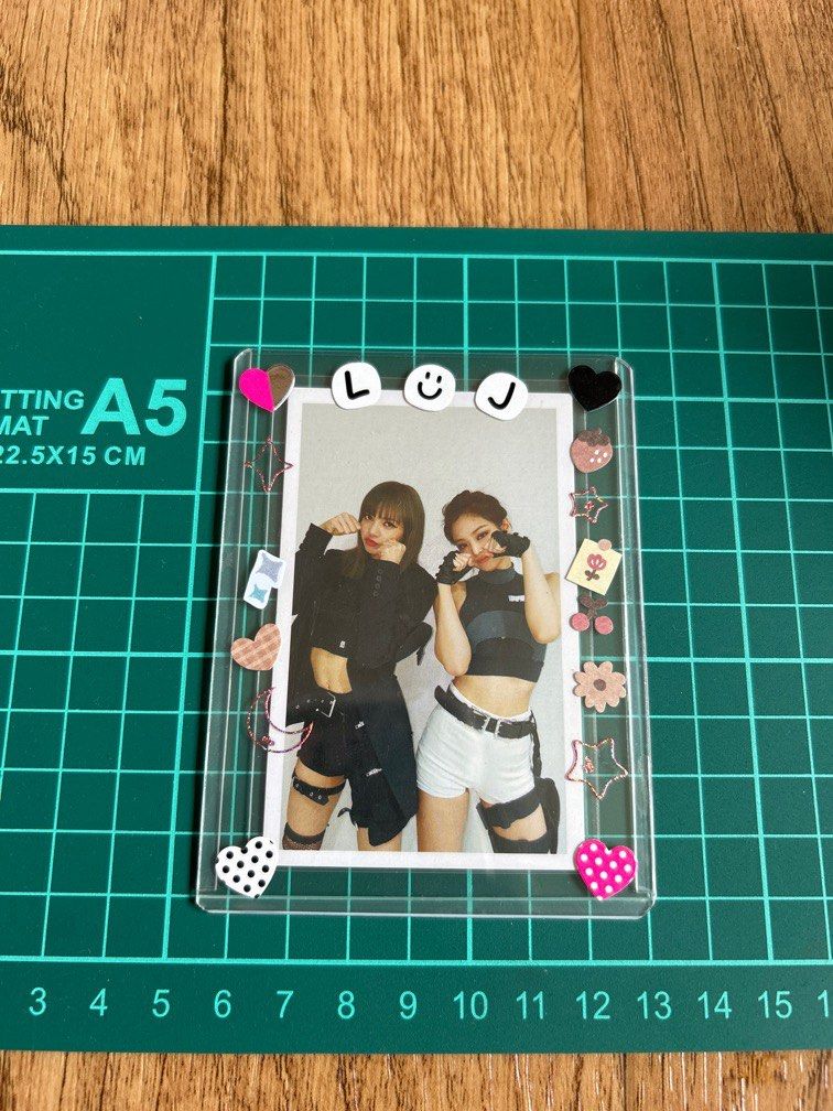 Blackpink decorated toploader, Hobbies & Toys, Memorabilia ...