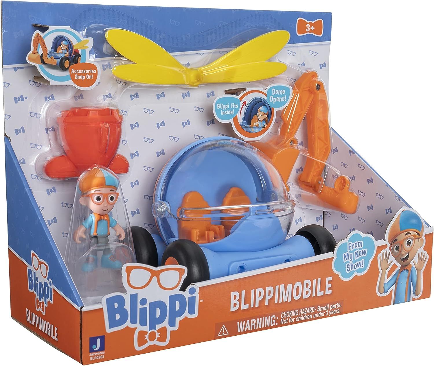Blippi BlippiMobile Wonders - Explore Includes 1 Mobile, 1 Figure, 3 ...