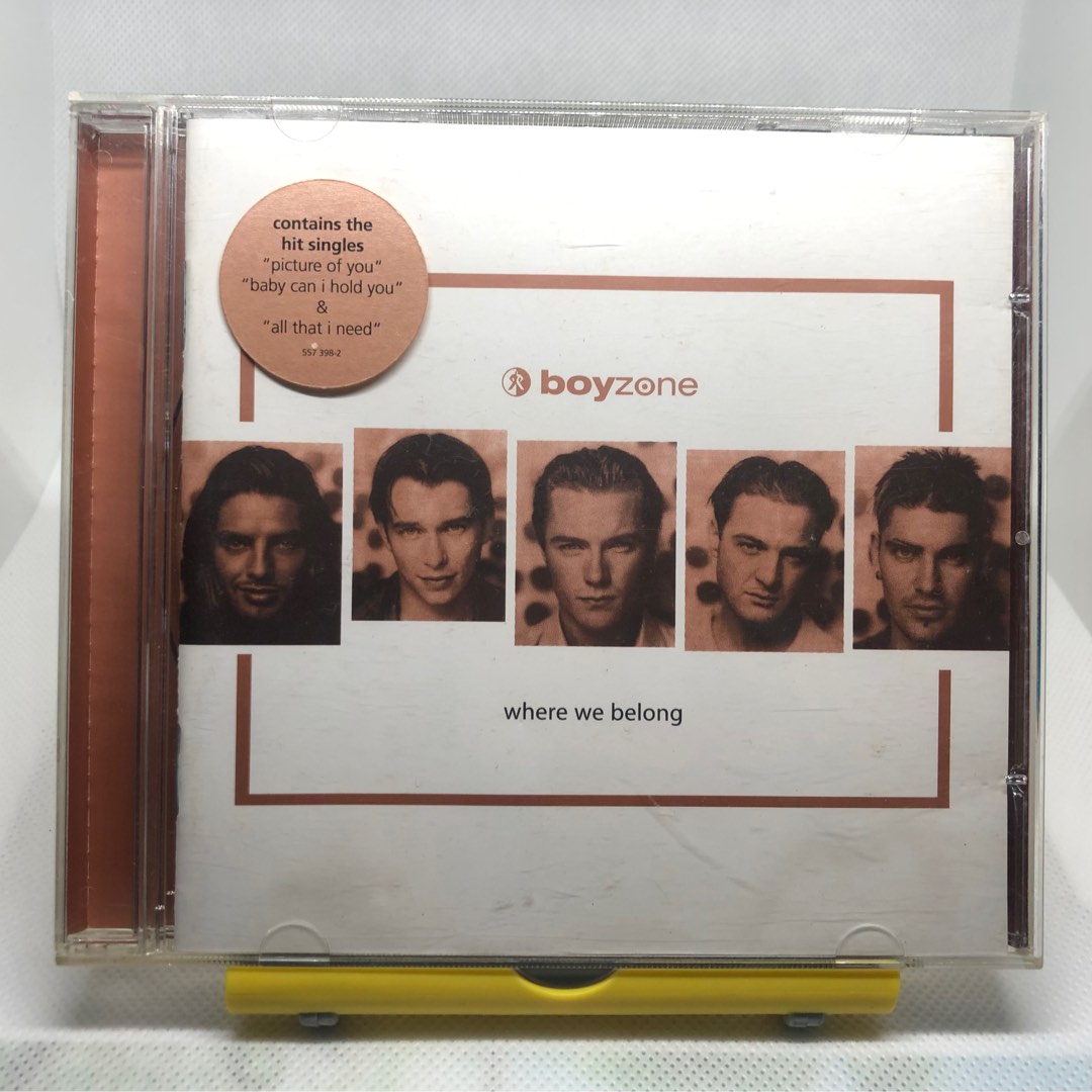Boyzone Where We Belong CD Album, Hobbies & Toys, Music & Media, CDs ...
