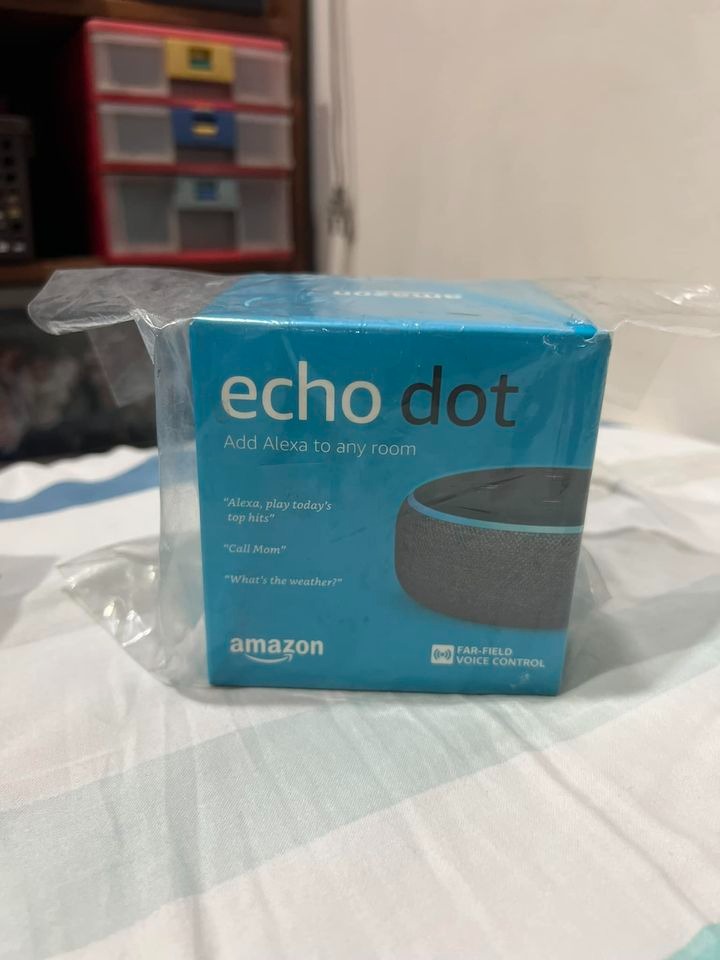 BRAND NEW Amazon Echo Dot 3rd Gen, Audio, Other Audio Equipment on ...
