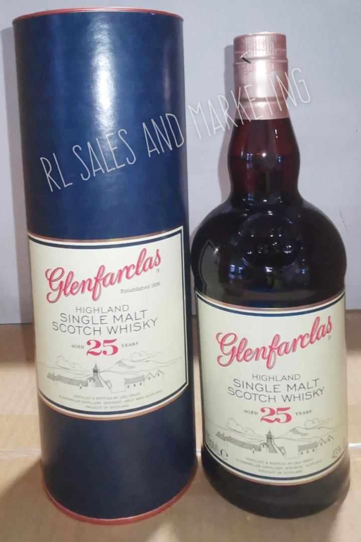 [Brand New] Glenfarclas 25YO 700ml 43% With Gbx, Food & Drinks ...