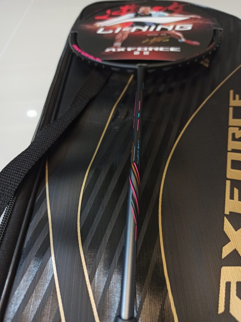 Lining AxForce 80, Sports Equipment, Sports & Games, Racket & Ball ...