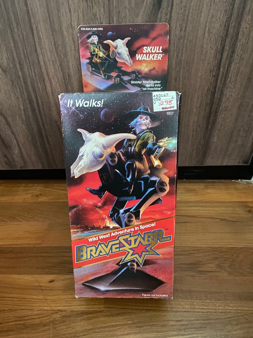 Bravestarr Skull Walker Vintage 1986 Brand new, Hobbies & Toys, Toys ...