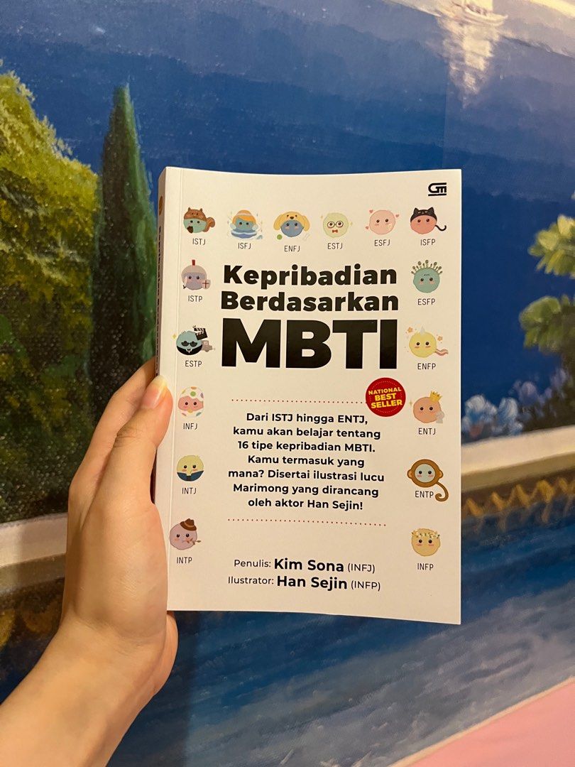 Buku Kepribadian berdasarkan MBTI (Kim Sona, Han Selin) Full Color Ori ...