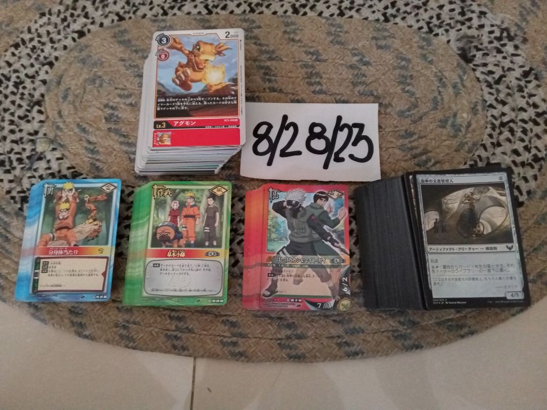 Bulk TCG cards MTG DIGIMON NARUTO, Hobbies & Toys, Memorabilia ...