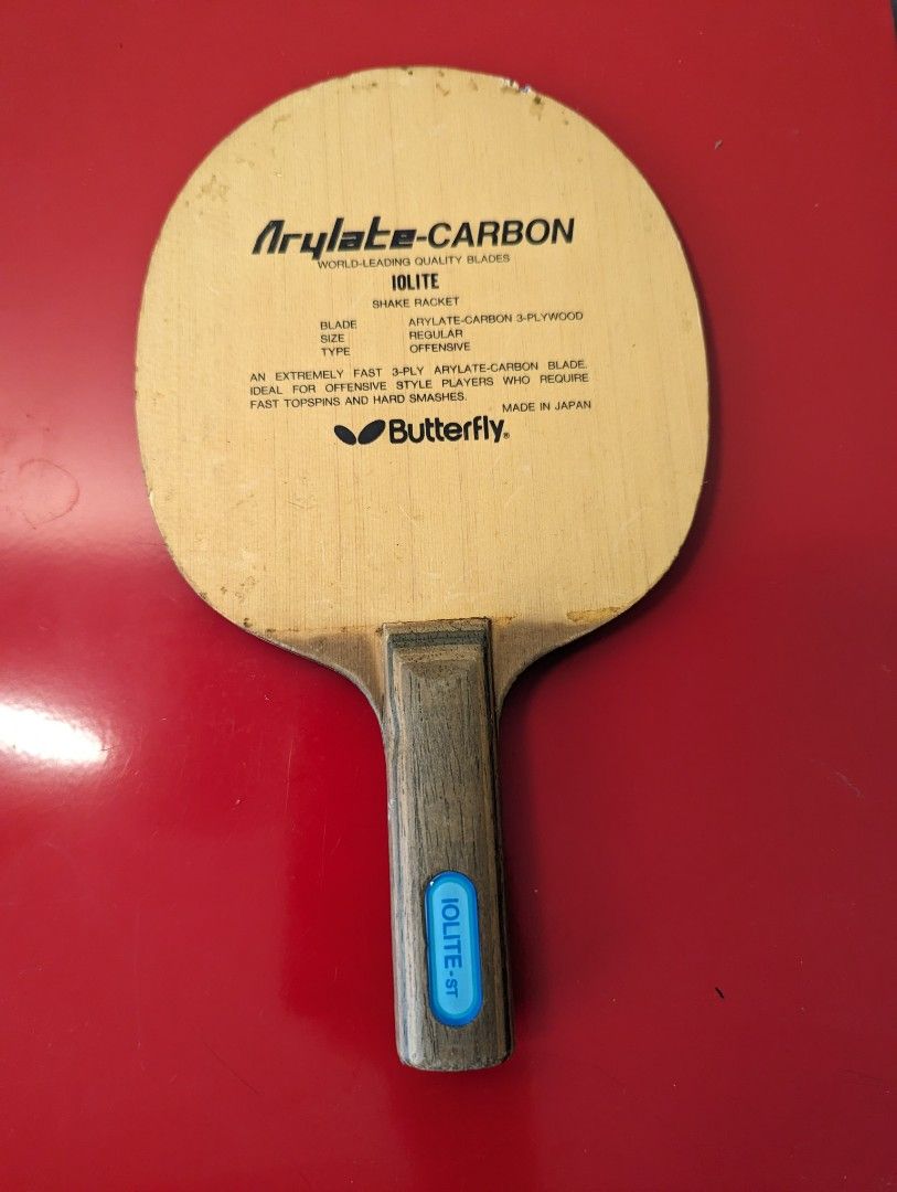 Butterfly Iolite ST Ping Pong Table Tennis, Sports Equipment, Sports ...