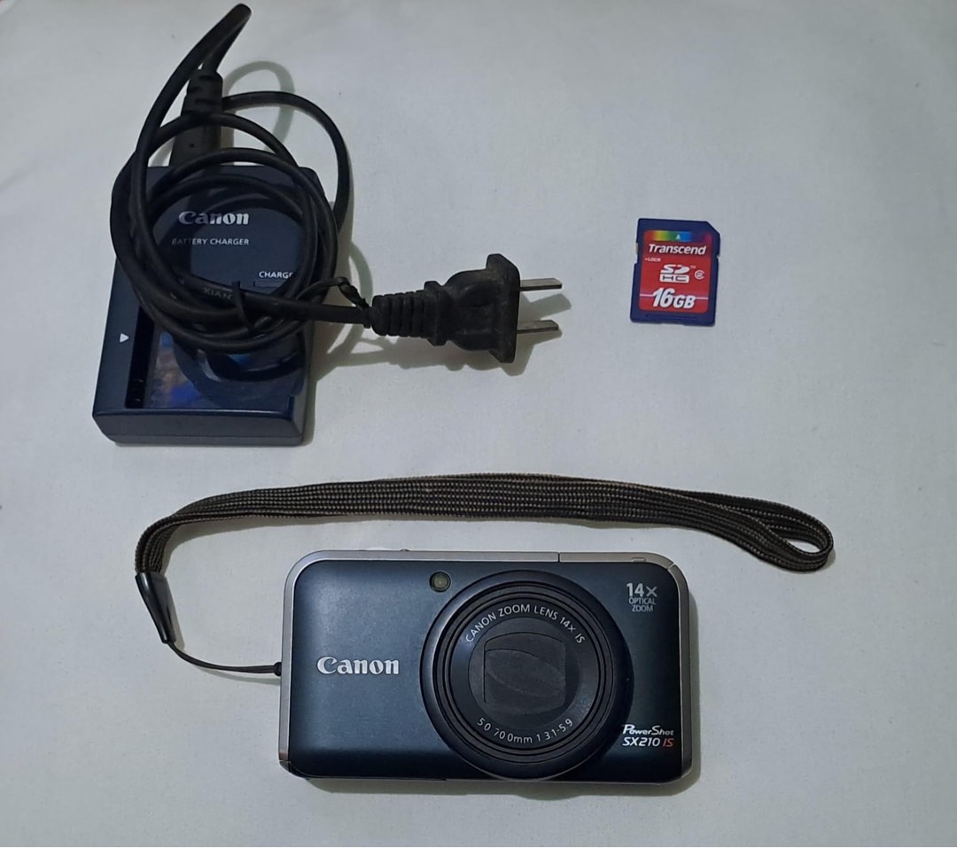 Canon Powershot SX210 IS, Photography, Cameras on Carousell