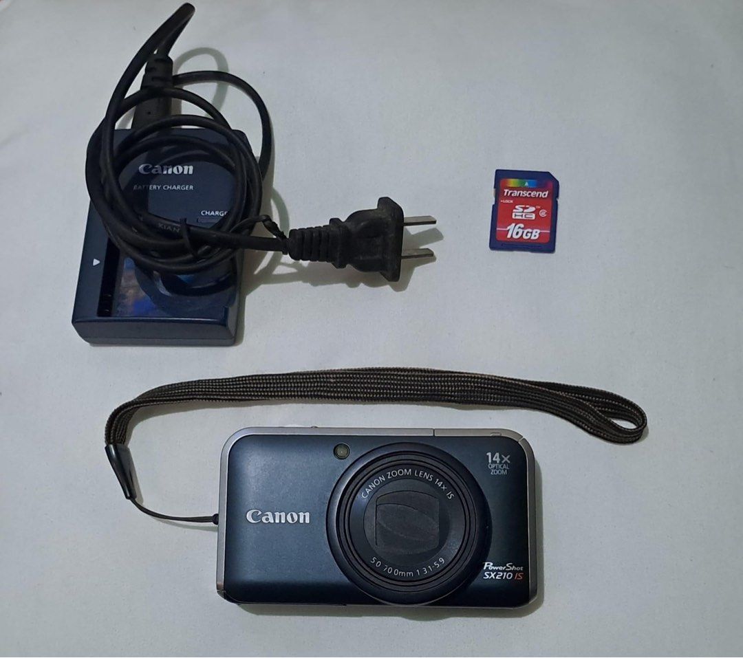 Canon Powershot SX210 IS, Photography, Cameras on Carousell