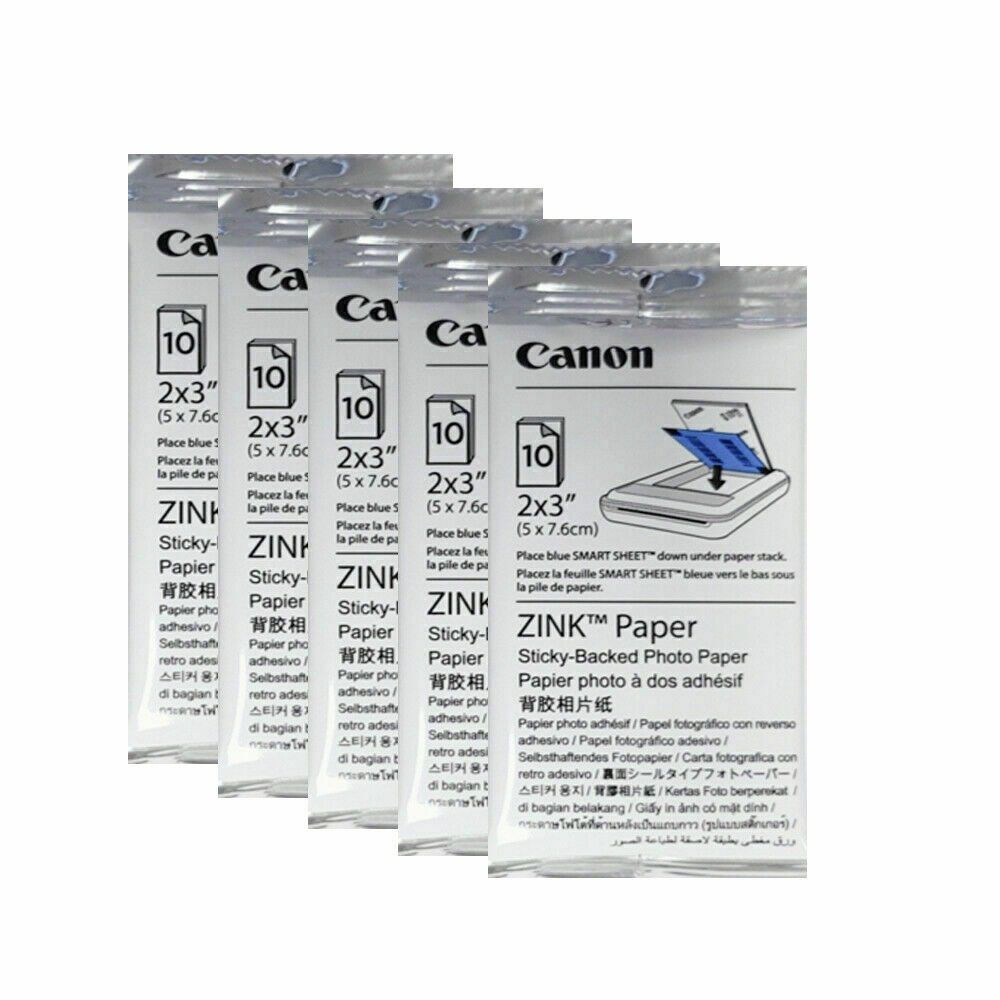 Canon ZINK Photo Paper (10 Sheets Per Pack), Photography, Photography ...