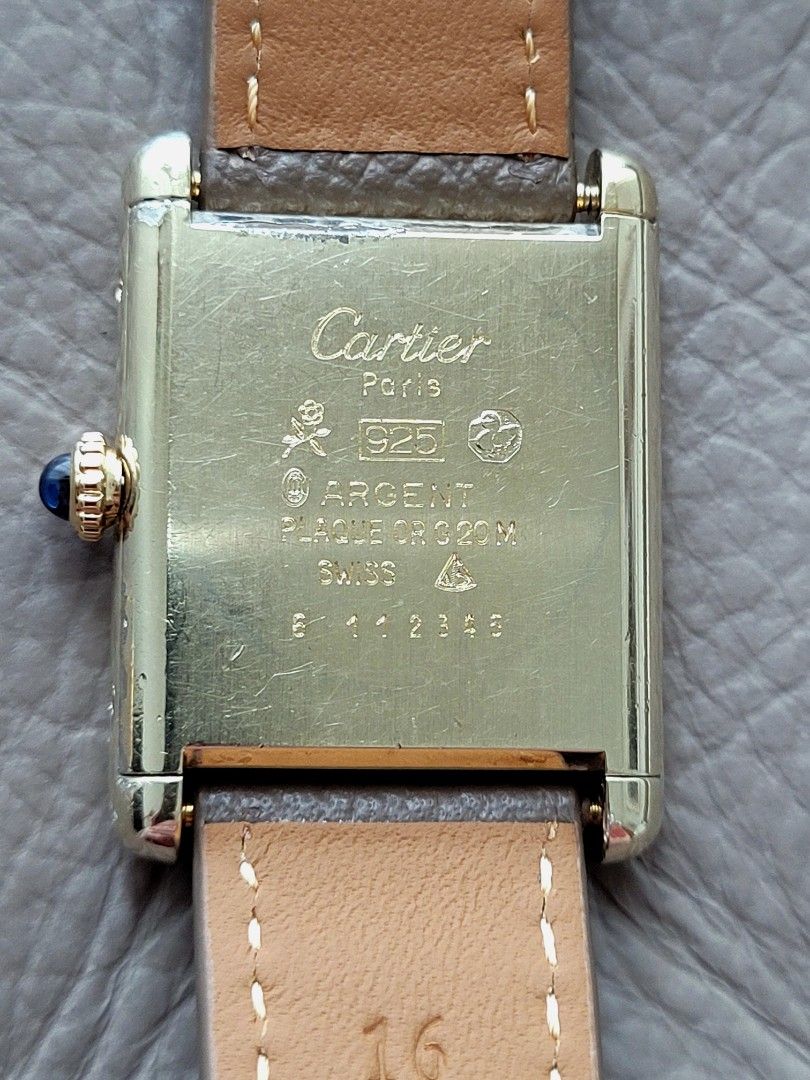 Cartier Tank Must Trinity Collection Large Mechanical (not Rolex, Patek ...