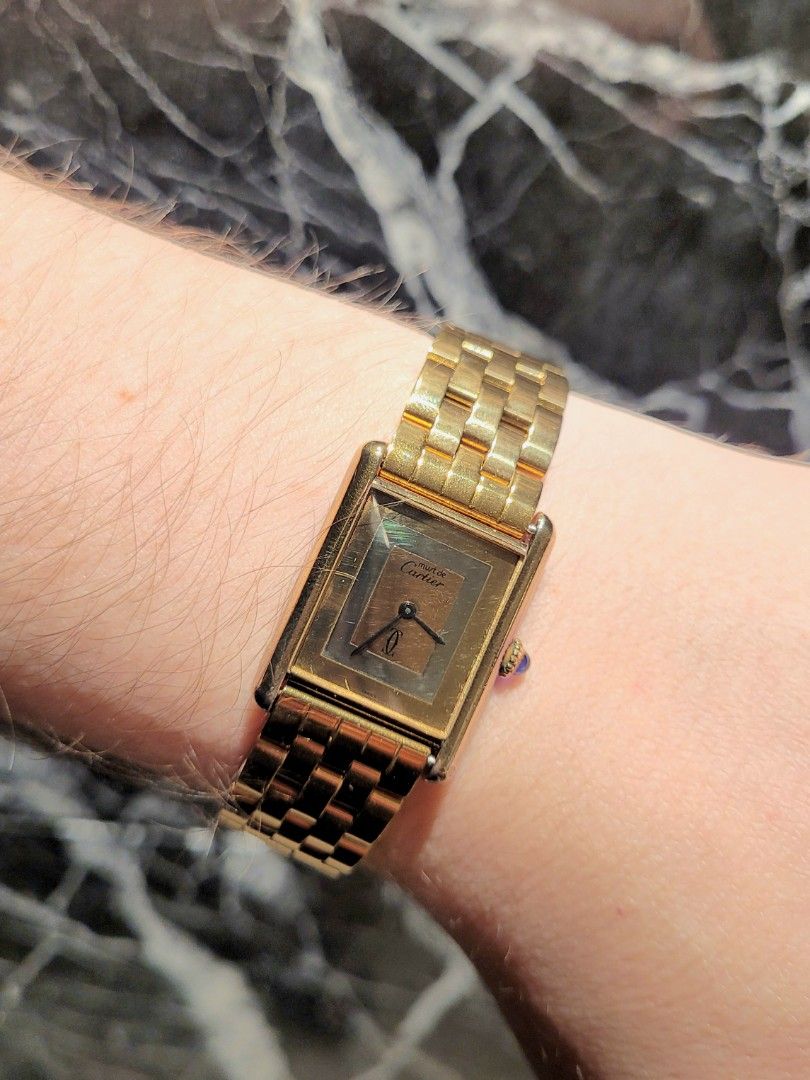 Cartier Tank Must Trinity Collection Large Mechanical (not Rolex, Patek ...