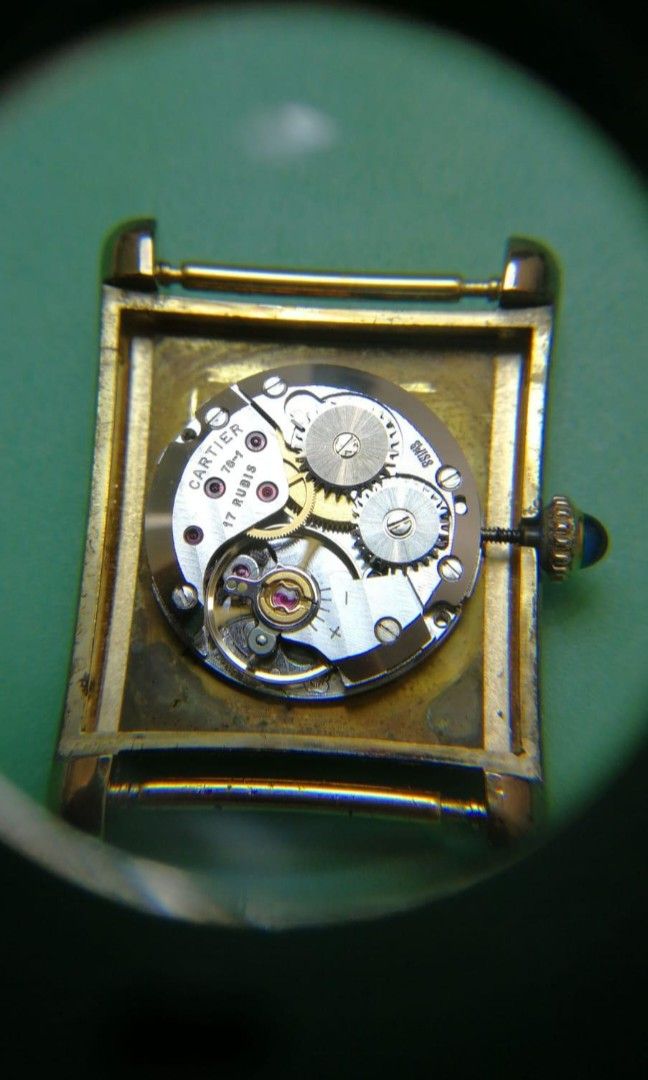 Cartier Tank Must Trinity Collection Large Mechanical (not Rolex, Patek ...