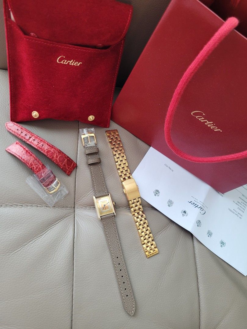 Cartier Tank Must Trinity Collection Large Mechanical (not Rolex, Patek ...