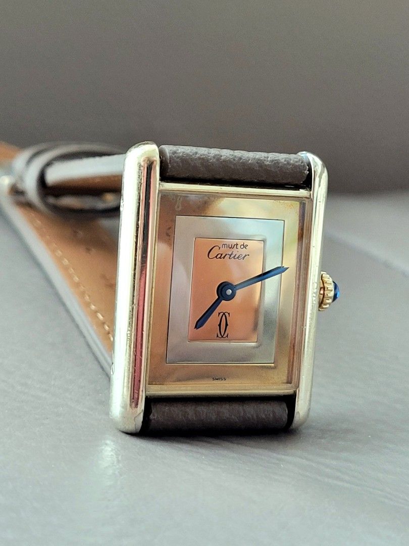 Cartier Tank Must Trinity Collection Large Mechanical (not Rolex, Patek ...