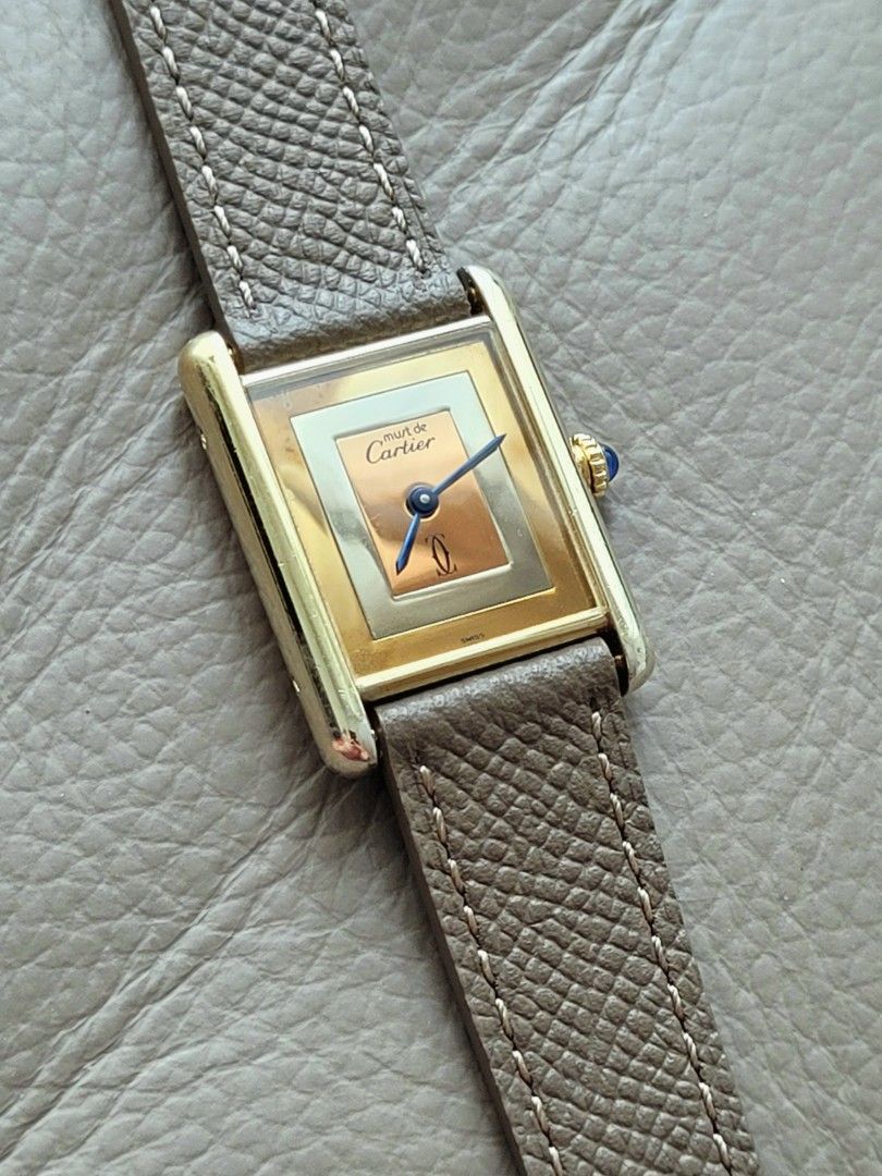 Cartier Tank Must Trinity Collection Large Mechanical (not Rolex, Patek ...