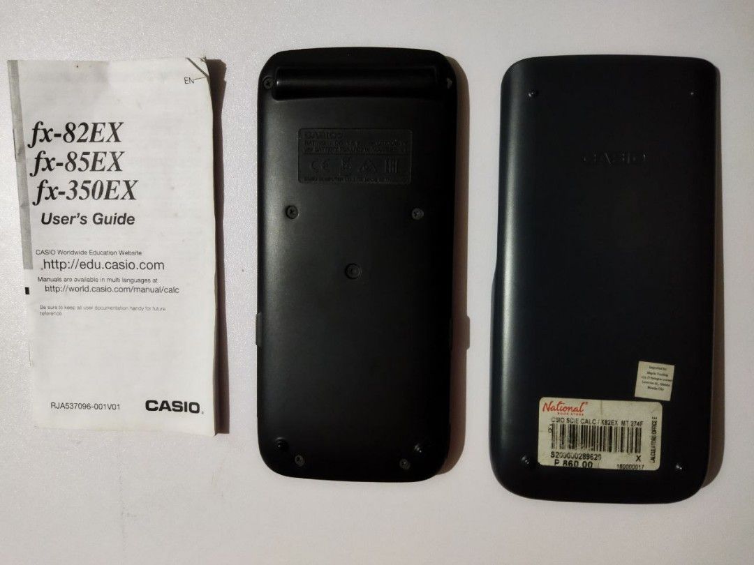 Casio ClassWiz Standard Scientific Calculator fx-82EX, Hobbies & Toys ...