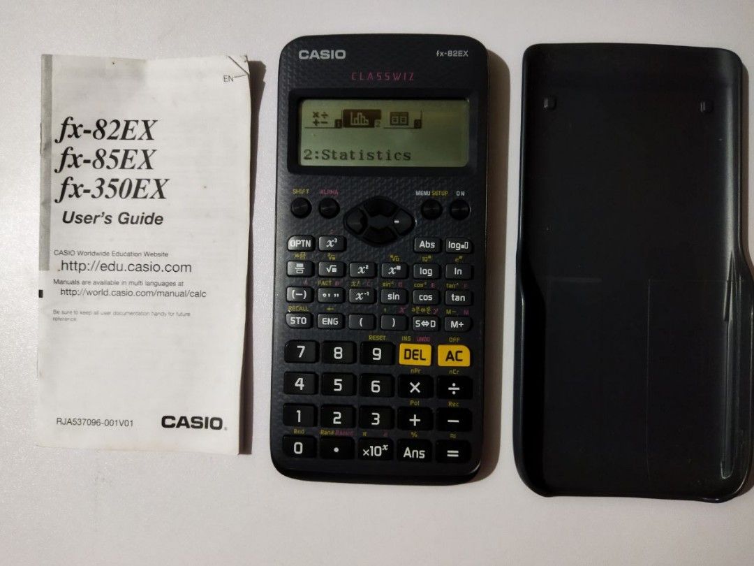 Casio ClassWiz Standard Scientific Calculator fx-82EX, Hobbies & Toys, Stationary & Craft ...