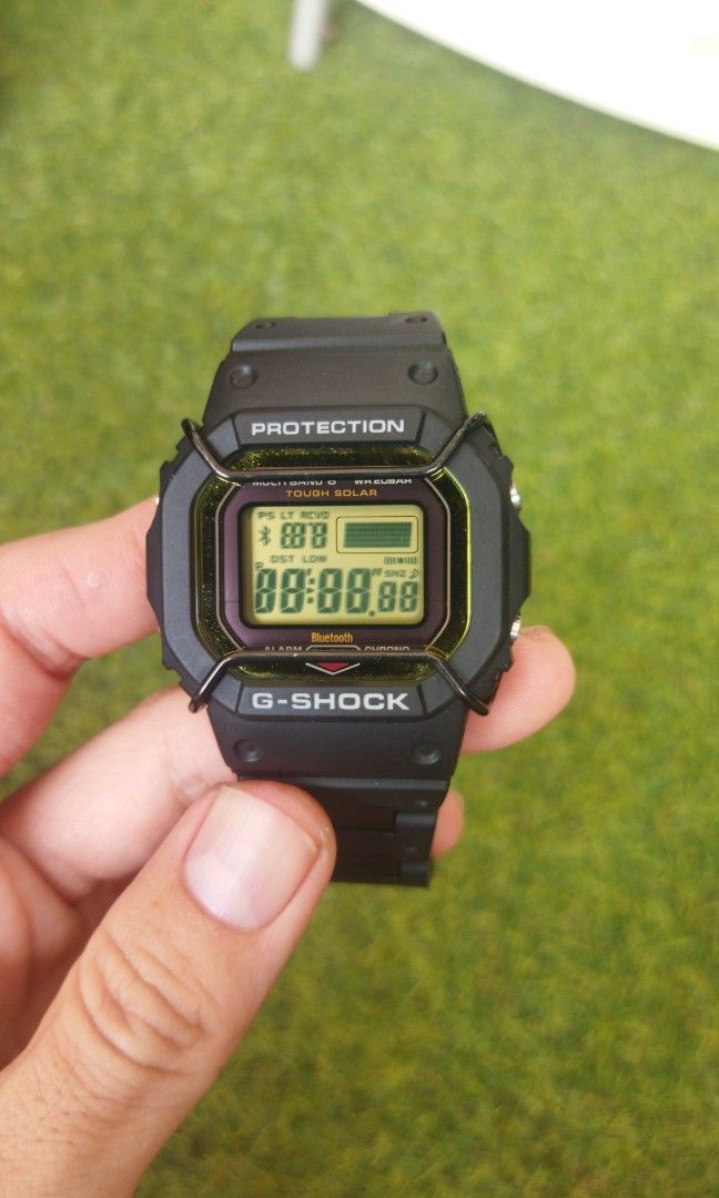 CASIO G-Shock GW-B5600BC gshock GWB5600 Gold Face Bracelet Bluetooth ...