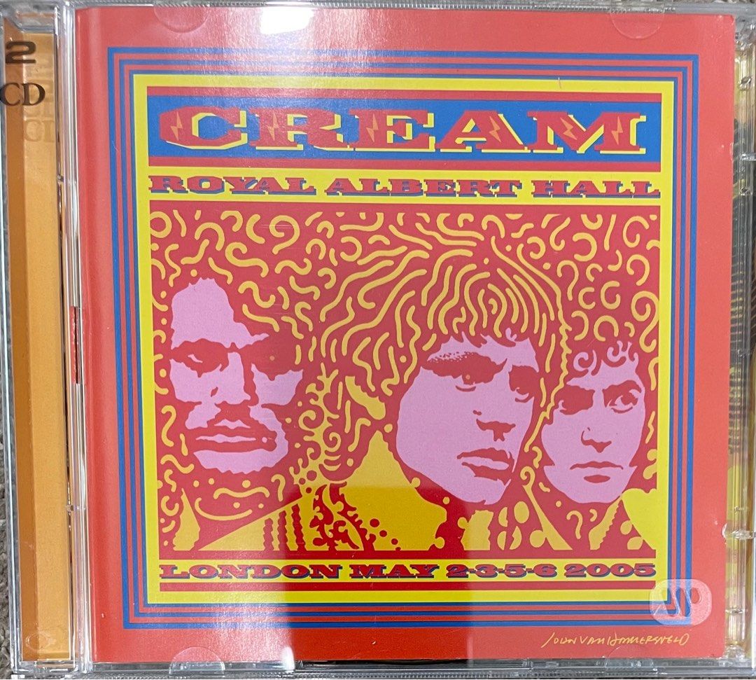 CD: rock, blues (free delivery) - Cream Royal Albert Hall London May ...