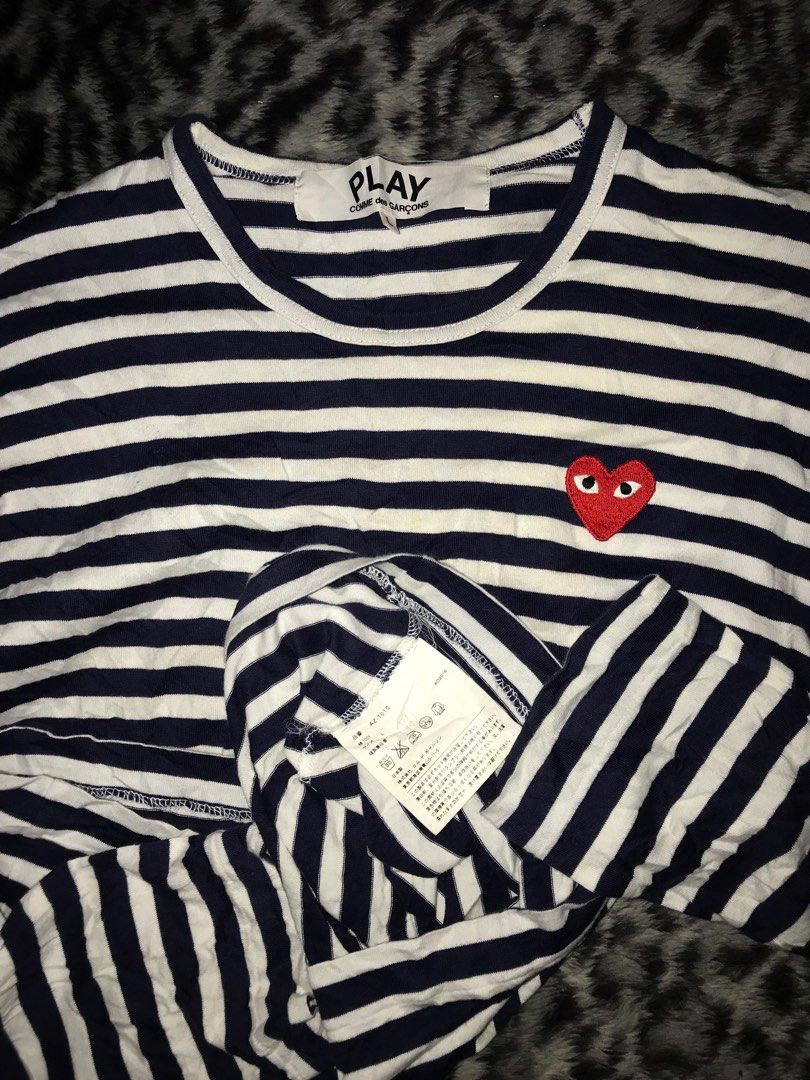 CDG PLAY LONG SLEEVE on Carousell