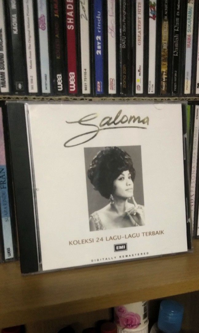 CDR SALOMA Koleksi 24 Lagu2 Terbaik 1988 EMI (Malaysia) Sdn Bhd ...