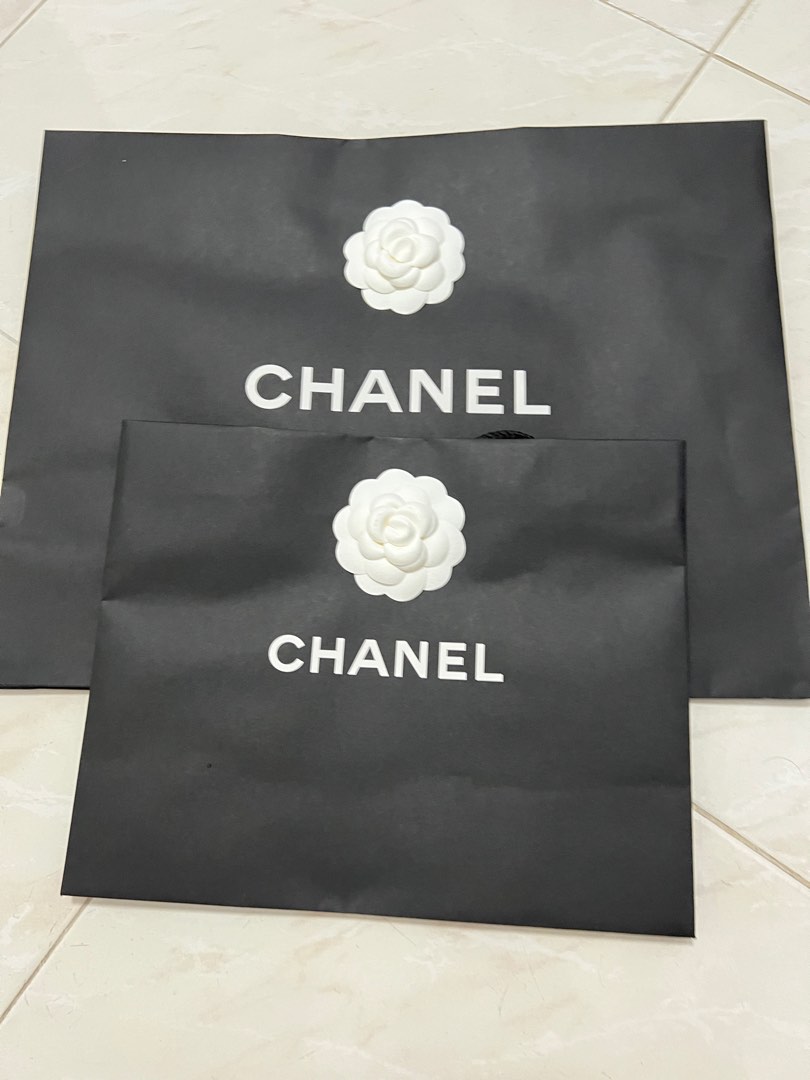 Chanel and Hermes paper bag, Hobbies & Toys, Stationery & Craft, Craft ...
