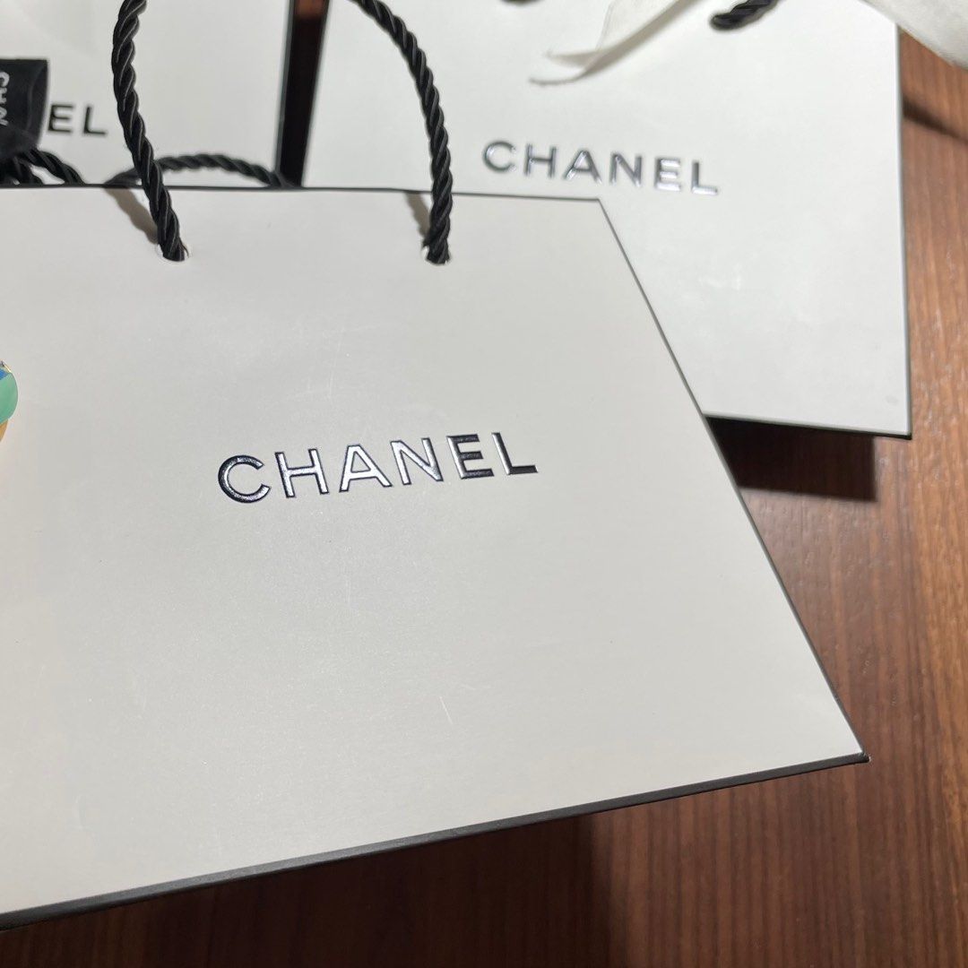 Chanel Paper Bag, Luxury, Bags & Wallets on Carousell