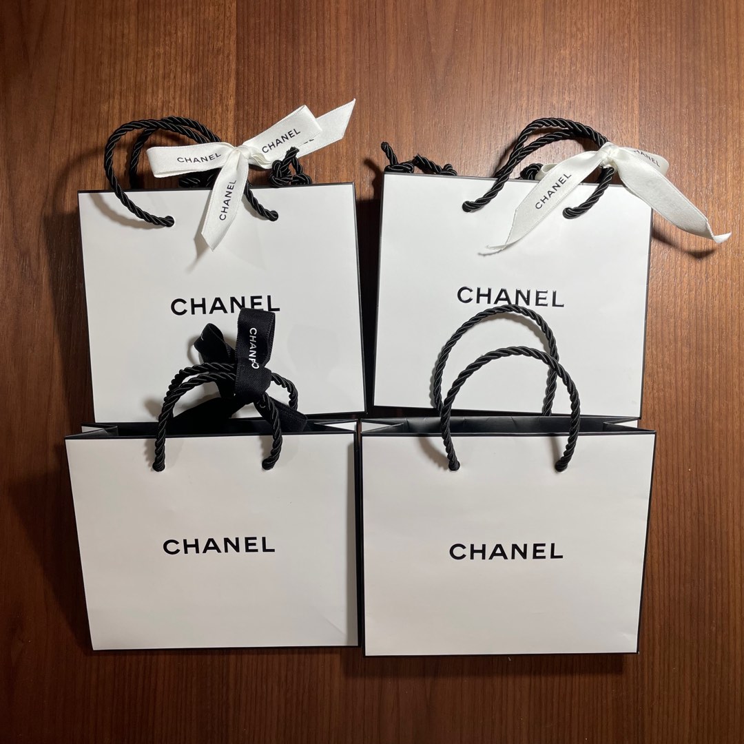Chanel Paper Bag, Luxury, Bags & Wallets on Carousell