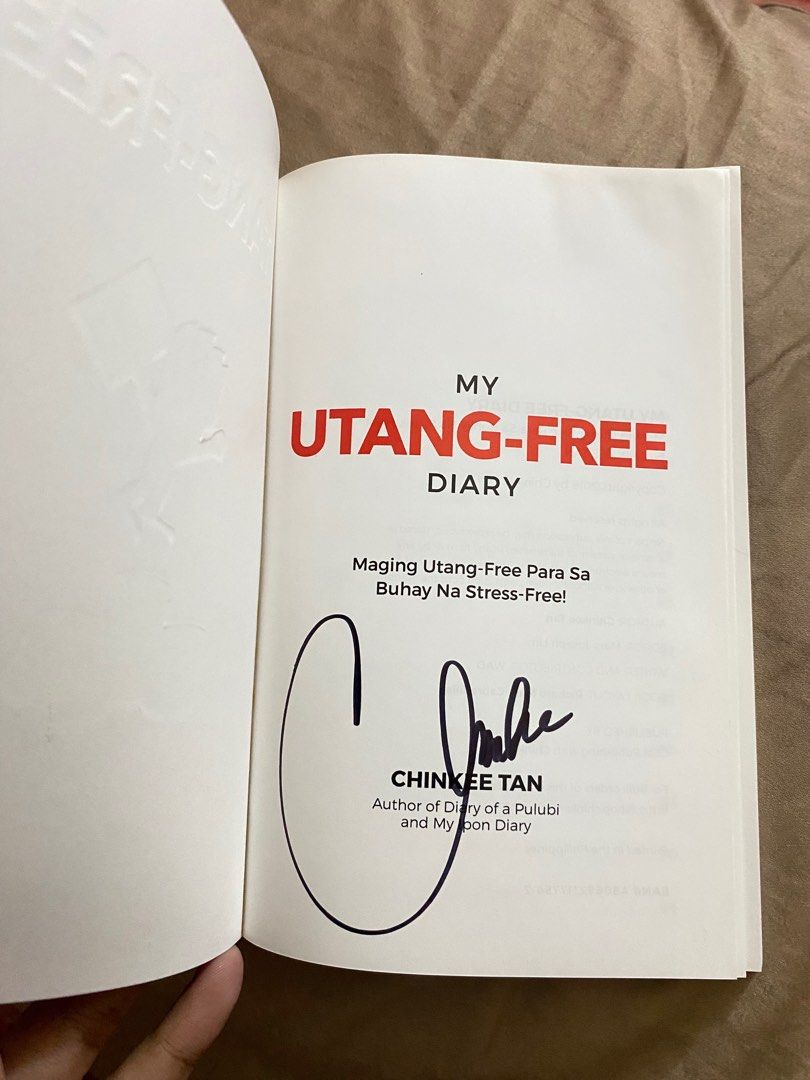 chinkee book utang free, Hobbies & Toys, Books & Magazines, Textbooks ...