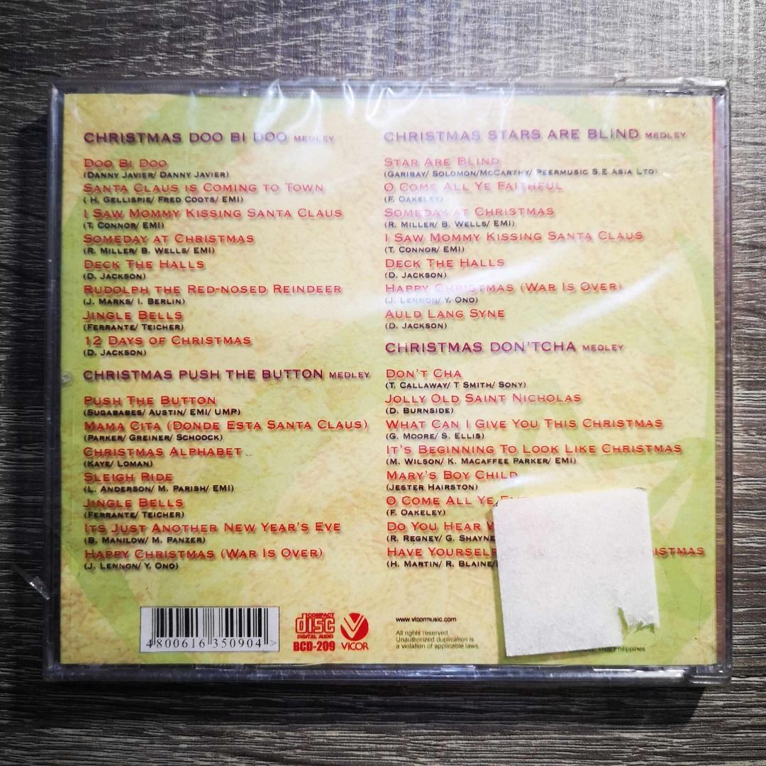 Christmas Doo Bi Doo & Other Medleys CD, Hobbies & Toys, Music & Media ...