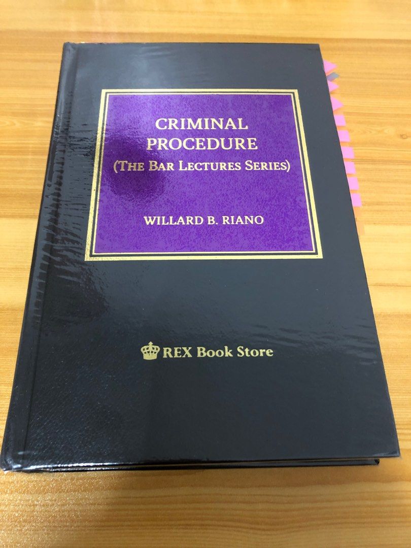 Civil Procedure Book | Criminal Procedure Book | Primer-Reviewer Law ...