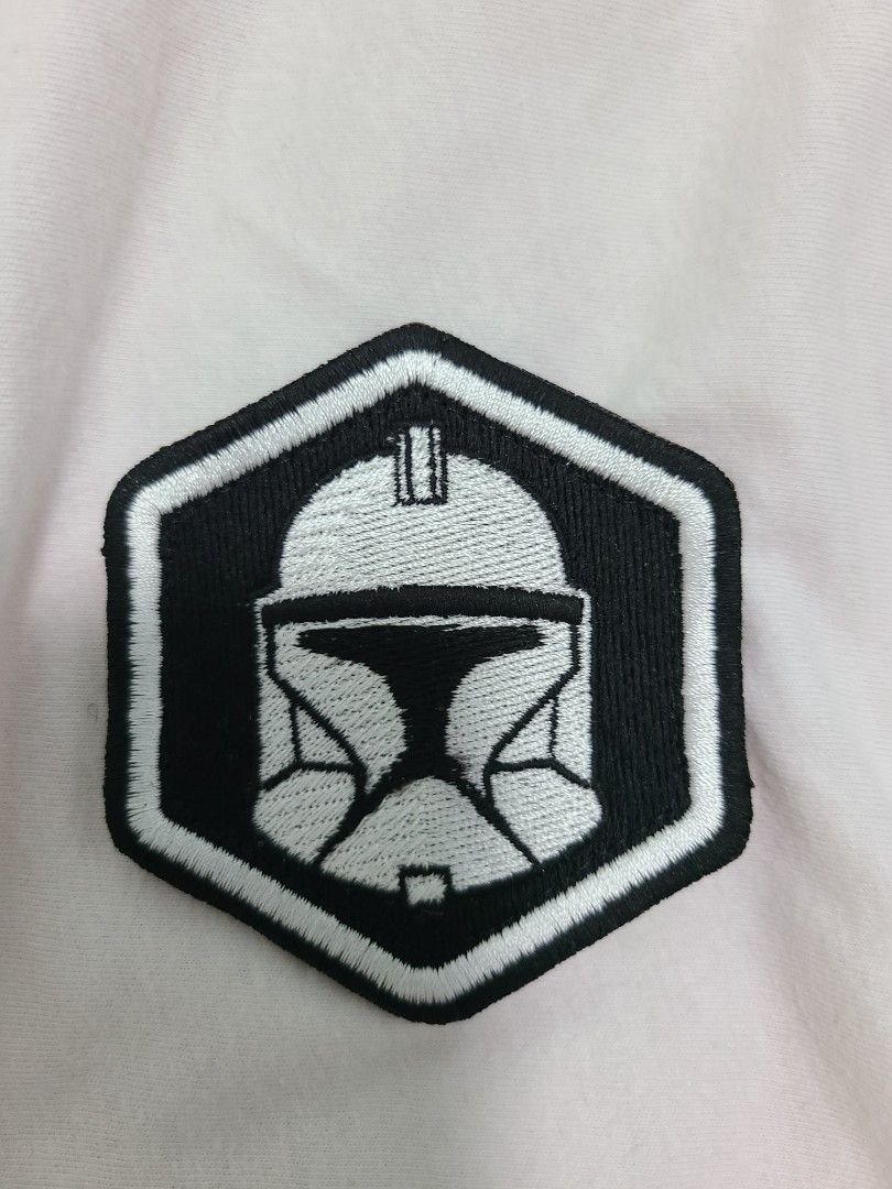 Clone Trooper Shiny Morale patch (Star Wars, Republic), Hobbies & Toys ...