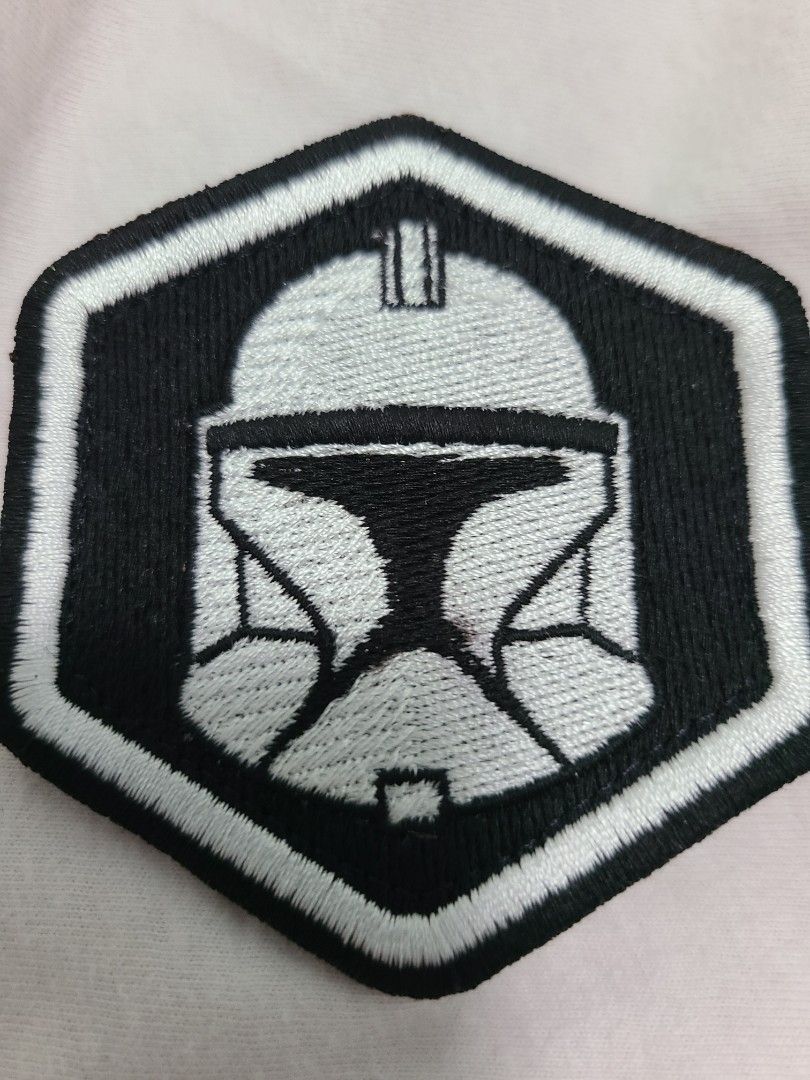 Clone Trooper Shiny Morale patch (Star Wars, Republic), Hobbies & Toys ...
