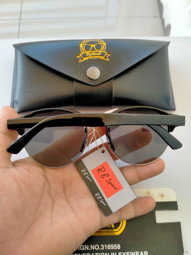 Clubmaster Vintage Sunglasses 80s Brand: RB Space Made in China Frame ...