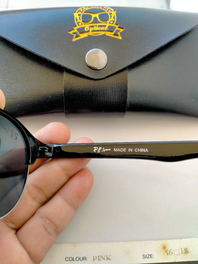 Clubmaster Vintage Sunglasses 80s Brand: RB Space Made in China Frame ...