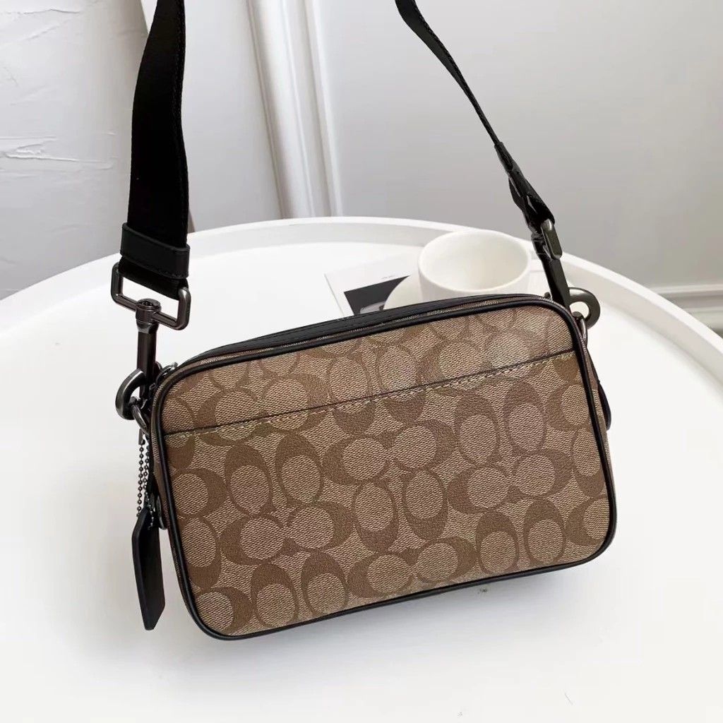 Coach Men Shoulder Bag Type 3, Men's Fashion, Bags, Sling Bags on Carousell