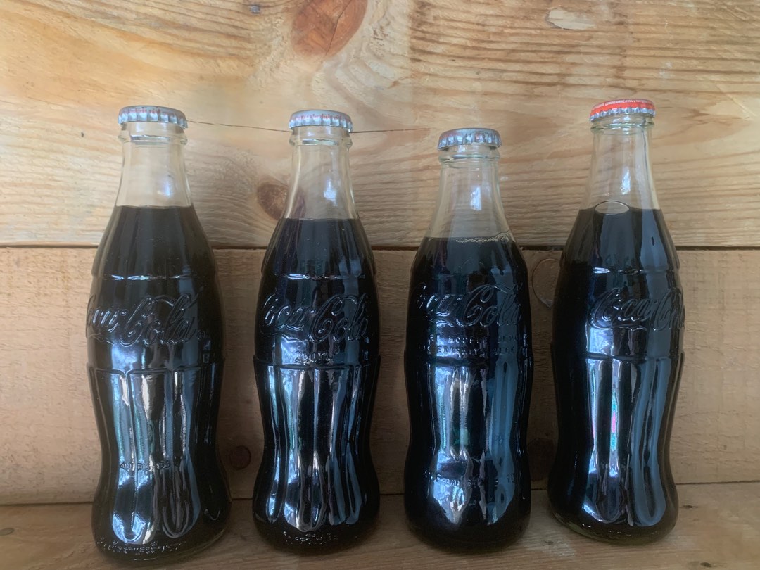 Coca-Cola label-less bottles, Hobbies & Toys, Collectibles ...