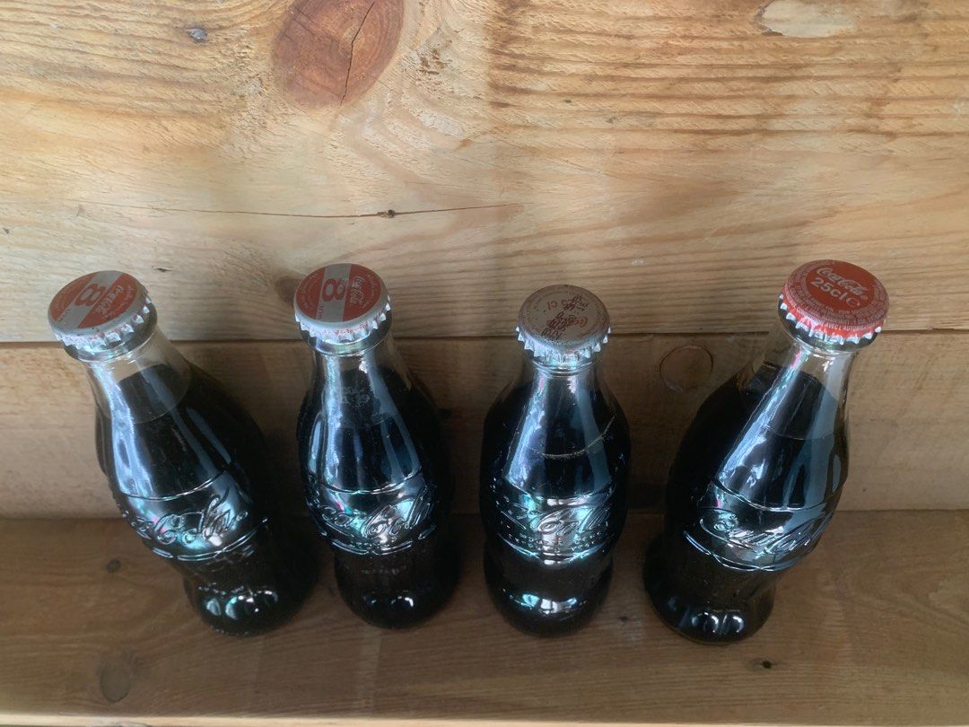 Coca-Cola label-less bottles, Hobbies & Toys, Collectibles ...