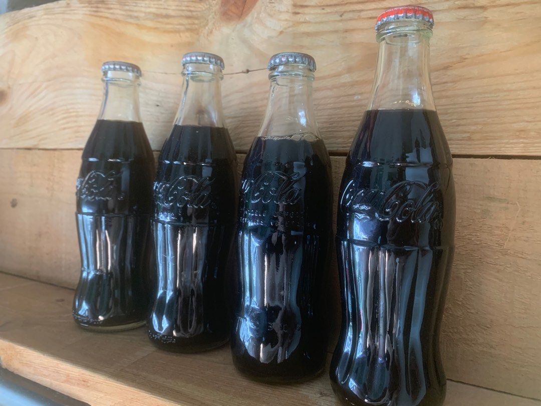 Coca-Cola label-less bottles, Hobbies & Toys, Collectibles ...