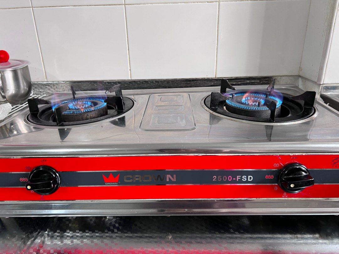 Crown Tabletop 2500-FSD Stove with Gas Cylinder, TV & Home Appliances ...