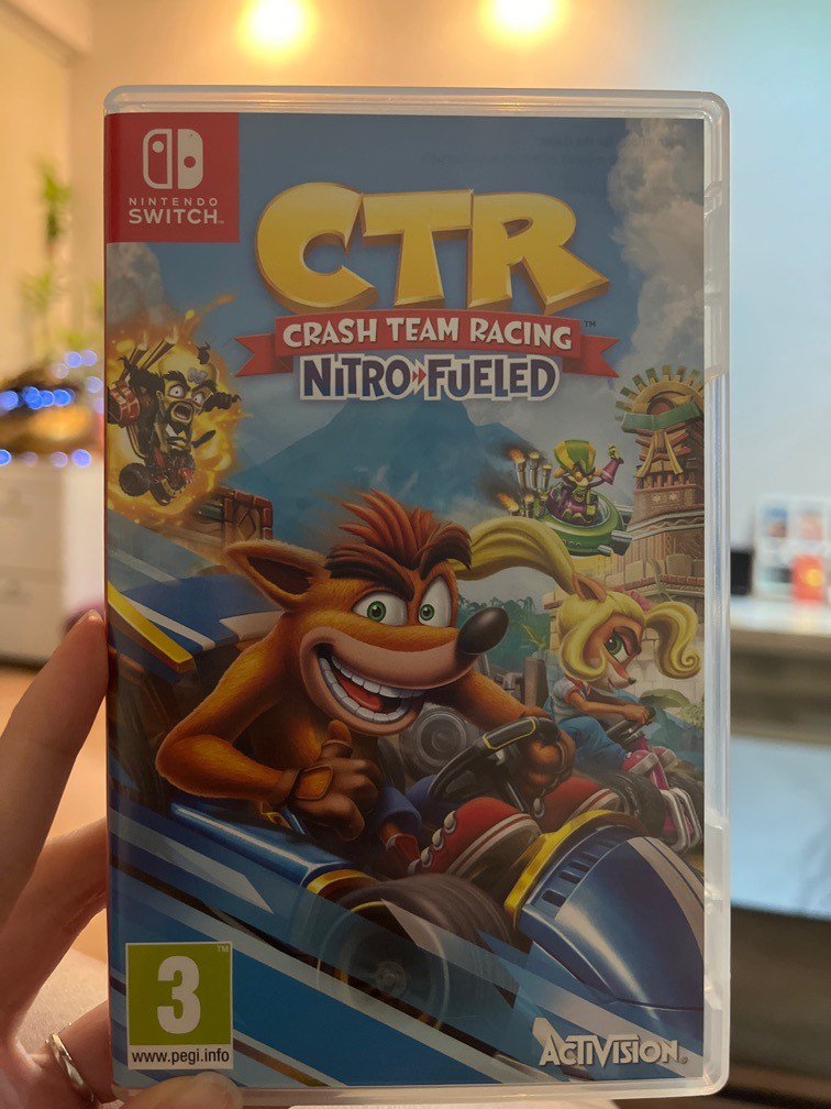CTR Crash Team Racing, Video Gaming, Video Games, Nintendo on Carousell