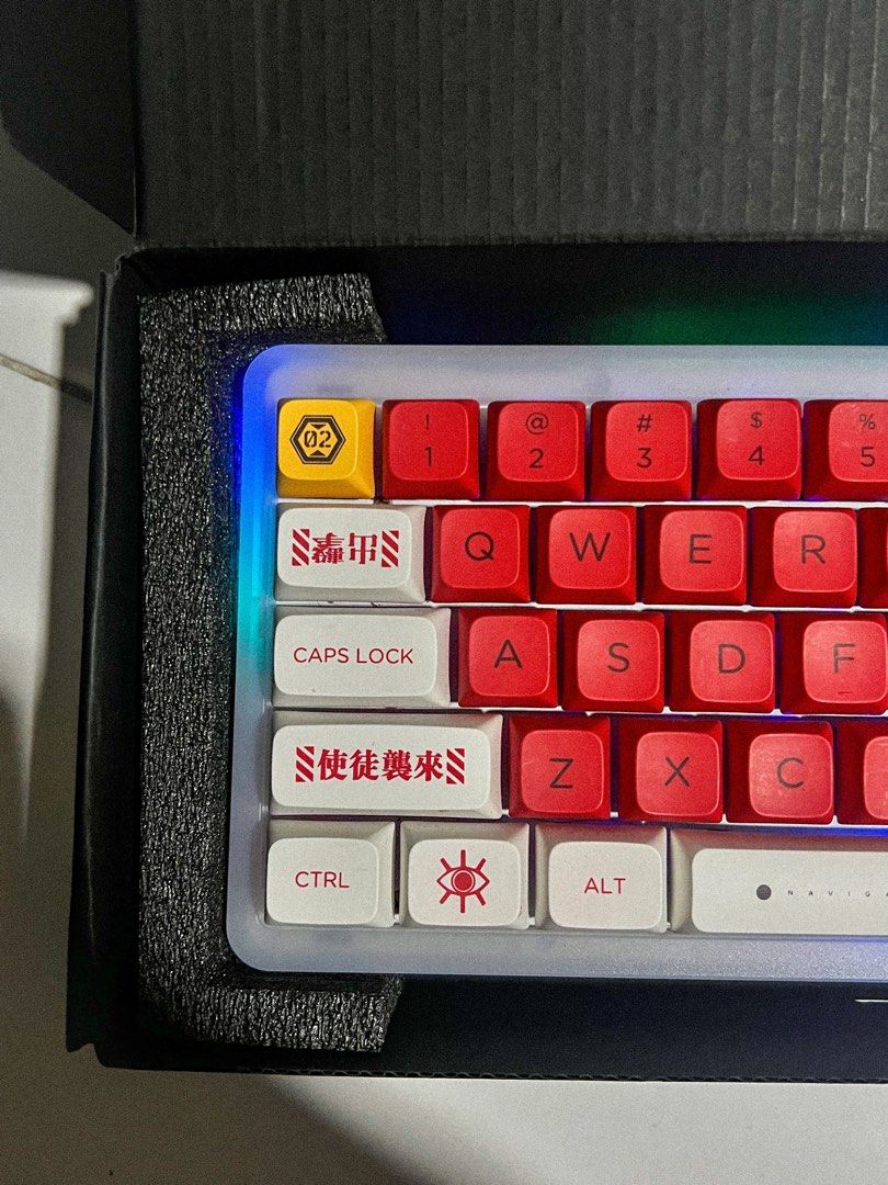 Custom GK68 Hot Swappable 65% Keyboard, Computers & Tech, Parts ...