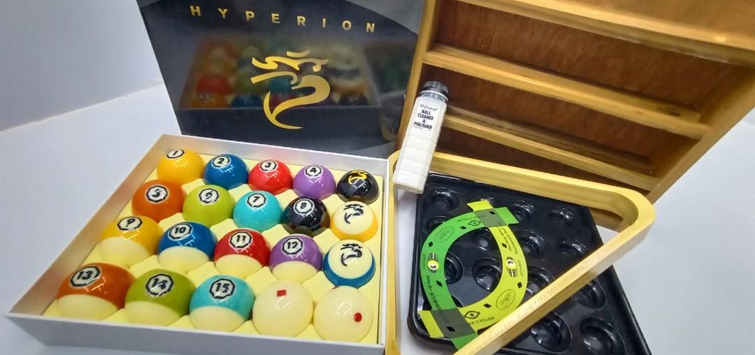 Cyclops Hyperion w/ Wooden Triangle, Ball rack & Ball tray free ball ...