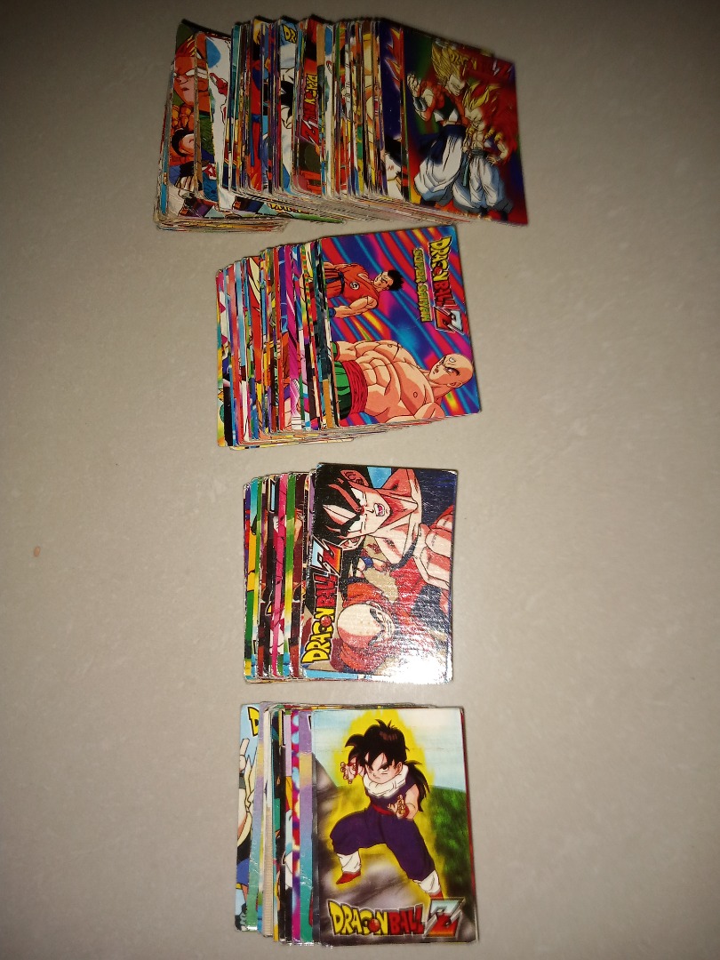 DBZ TEKS cards 90s (120 pcs) on Carousell