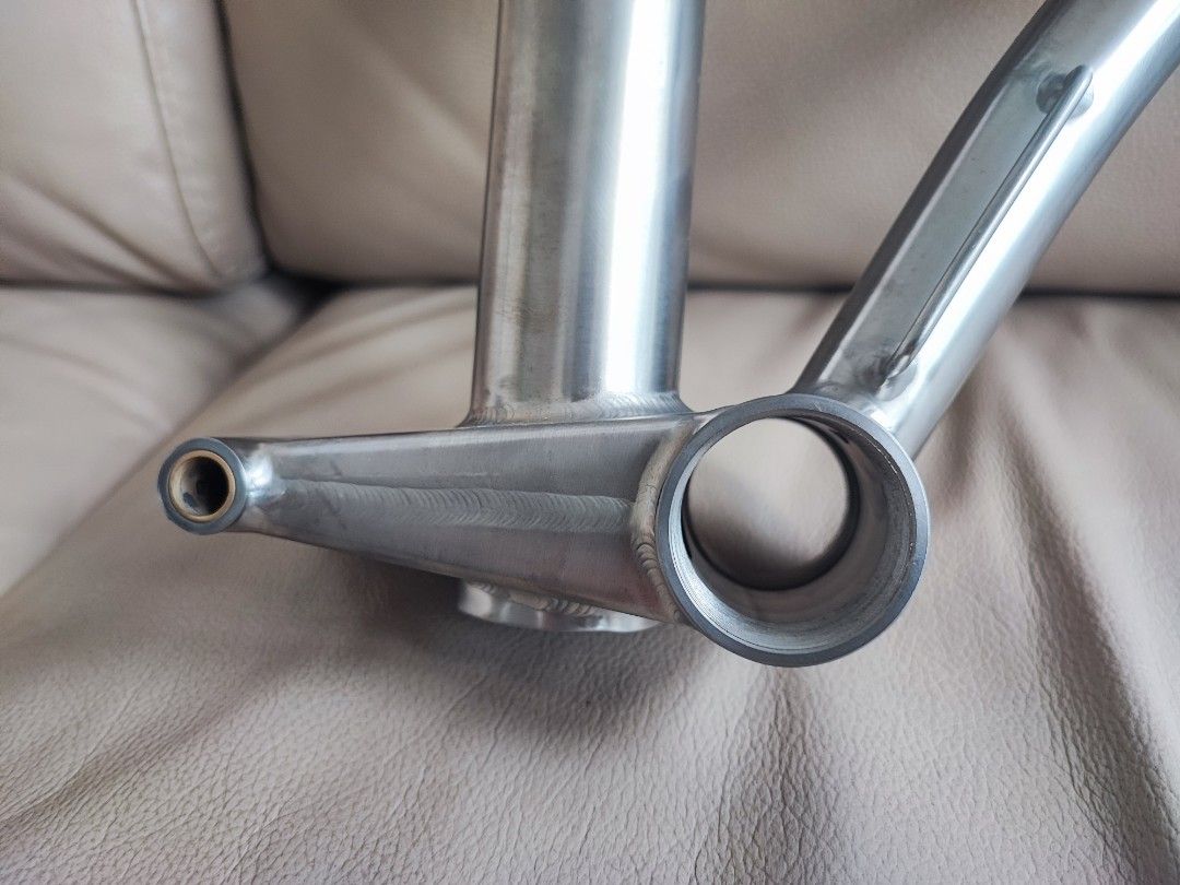 Dcch Titanium Raw Frame for Brompton, Sports Equipment, Bicycles ...