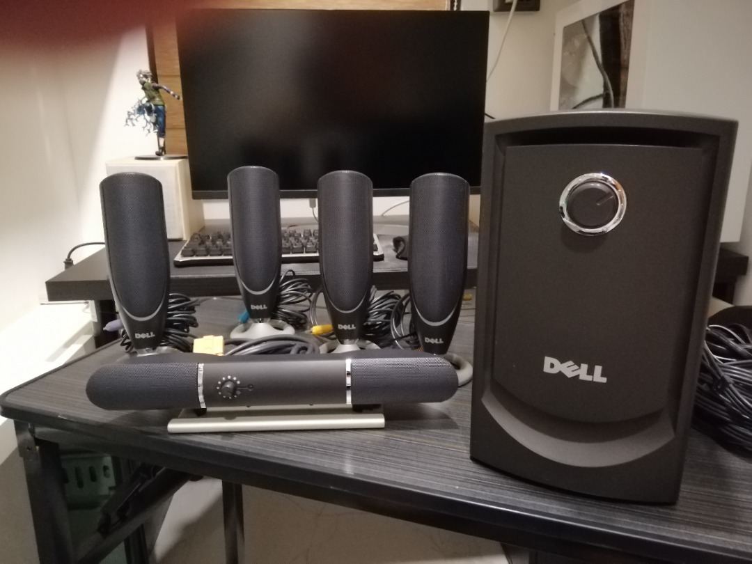 Dell 5.1Ch Subwoofer/Amplifier for Gaming PC with Complete Surround ...