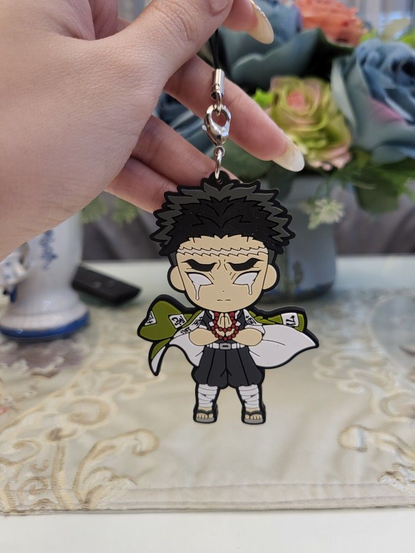 Demon Slayer Gyomei Keychain, Hobbies & Toys, Toys & Games on Carousell