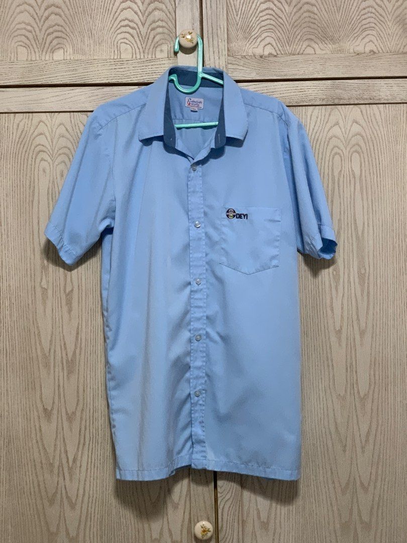 Deyi sec school uniform, Men's Fashion, Tops & Sets, Formal Shirts on ...